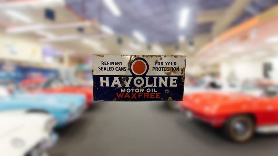 Havoline Double-Sided Porcelain Sign at Punta Gorda 2021 as H247 ...