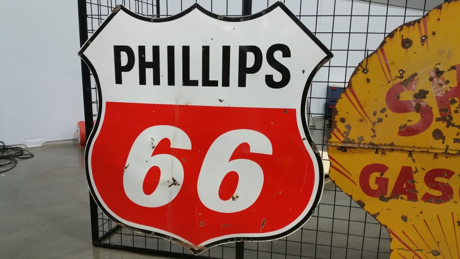 Phillips 66 Pole Sign DSP 72x72 at Portland 2016 as J28 - Mecum Auctions
