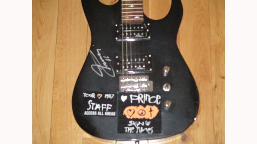 Prince Autographed Guitar for Sale at Auction - Mecum Auctions