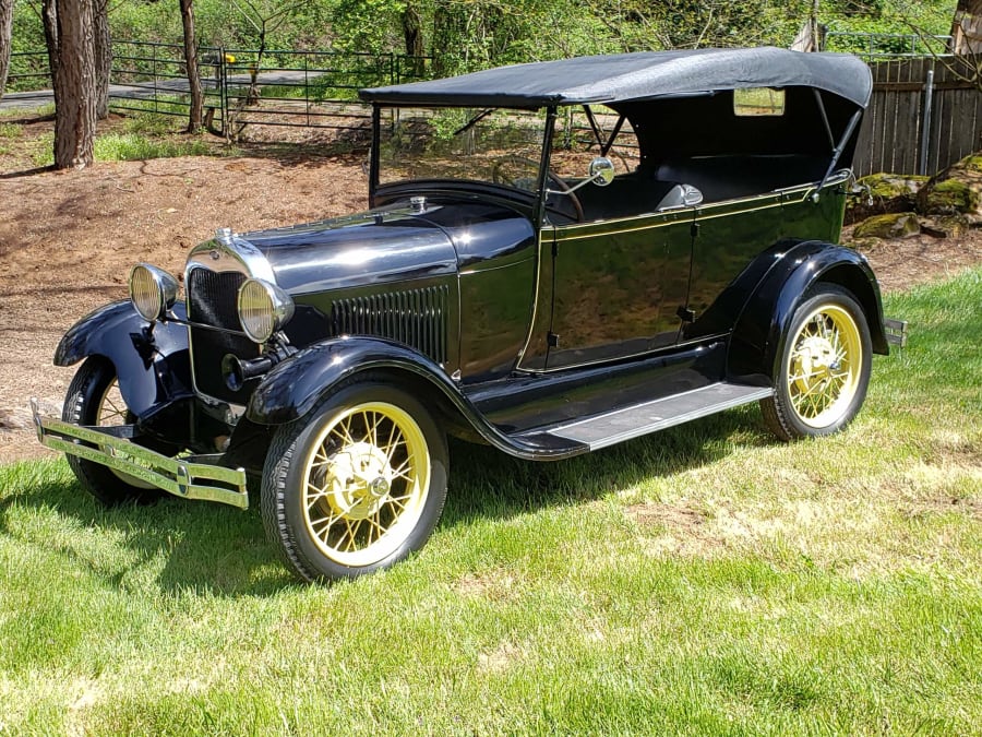 1928 Ford Model A Phaeton at Portland 2019 as F46 - Mecum Auctions