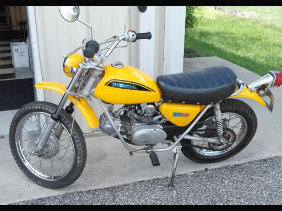 1971 Honda SL-70 at Harrisburg Motorcycles 2014 as U185 - Mecum Auctions