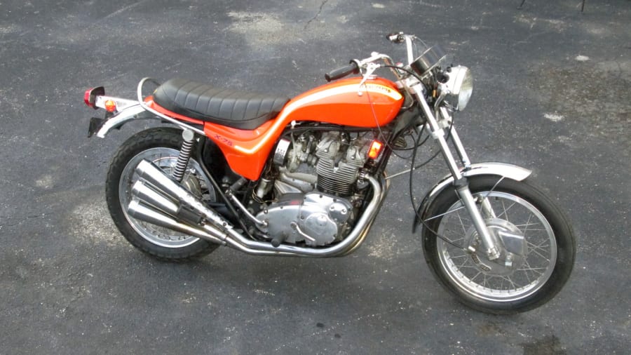 1973 Triumph X-75 Hurricane at Harrisburg Motorcycles 2015 as U35 ...