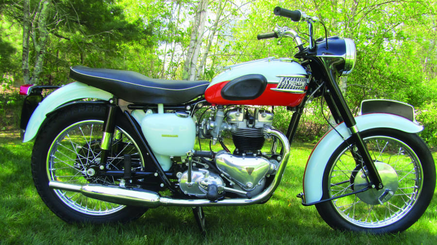 1959 Triumph T120 Bonneville at Harrisburg Motorcycles 2015 as U59 ...