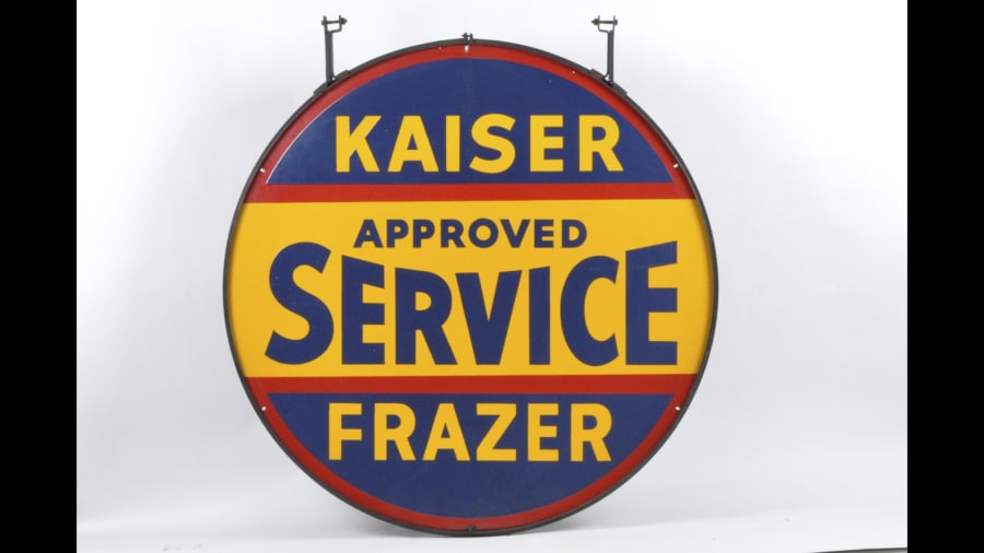 Kaiser Service Sign DSP 59x59 at The Road Art Auction 2015 as S14 ...