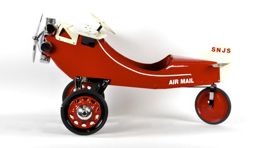 Air Plane Air Mail Pedal Car at The Road Art Auction 2015 as F44 ...