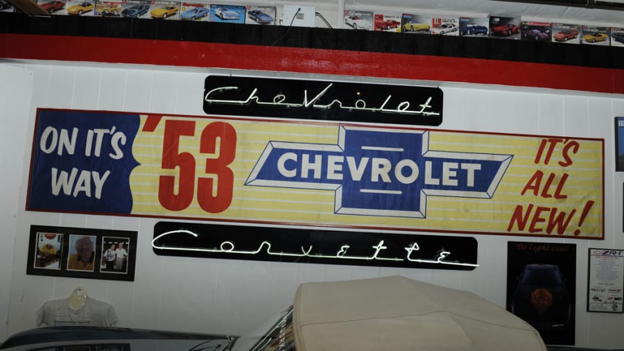 1953 Chevrolet Banner Its All New at The Road Art Auction 2015 as F76 ...