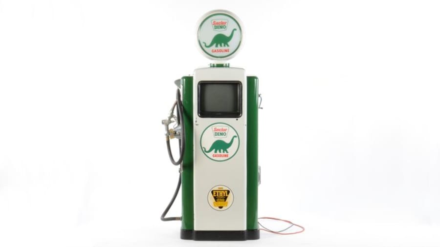 Sinclair Wayne 100b Gas Pump Television 29x71x17 for Sale at Auction ...