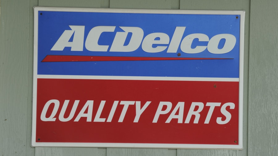 AC Delco Sign Lot Of 2 at The Road Art Auction 2015 as F337 - Mecum ...