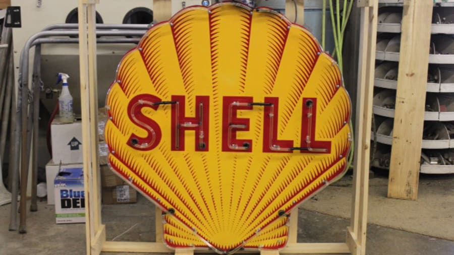 Shell Neon Sign SSN for Sale at Auction - Mecum Auctions