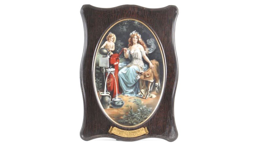 The Sharples Separator Sign SSTE 28x39 at The Road Art Auction 2015 as ...