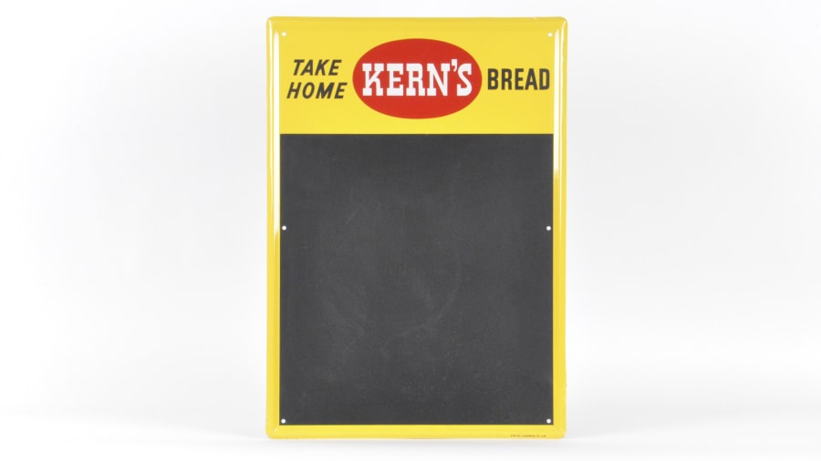 Kerns Bread Chalkboard Sign SST 20x28 for Sale at Auction - Mecum Auctions