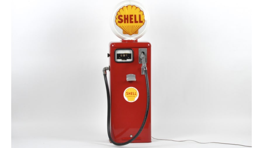 Tokheim 86 Shell Gas Pump 19x56x12 for Sale at Auction - Mecum Auctions