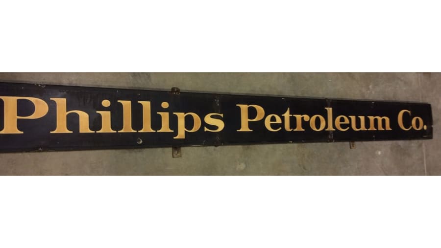 Phillips Petroleum Co Sign SS at The Road Art Auction 2015 as U30 ...