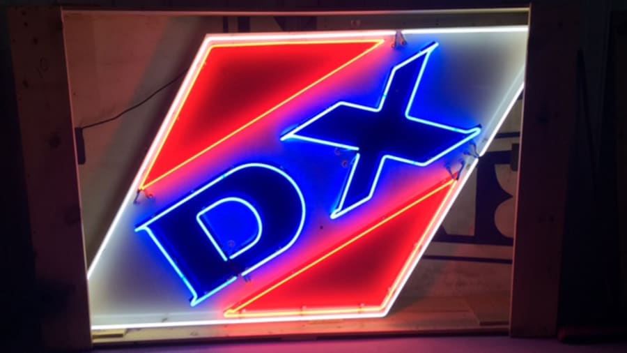 DX Neon Sign SSPN at The Road Art Auction 2015 as U150 - Mecum Auctions
