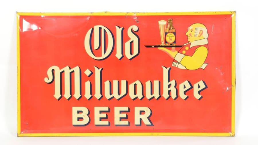 Old Milwaukee Beer Sign SSTE 56x32 for Sale at Auction - Mecum Auctions