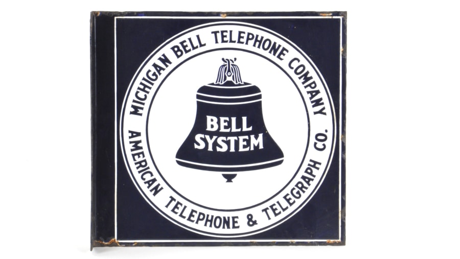 Michigan Bell Telephone Company Sign DSPF 12x11 for sale at The Road ...