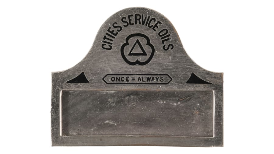 Cities Service Oils Service Badge for sale at The Road Art Collection ...
