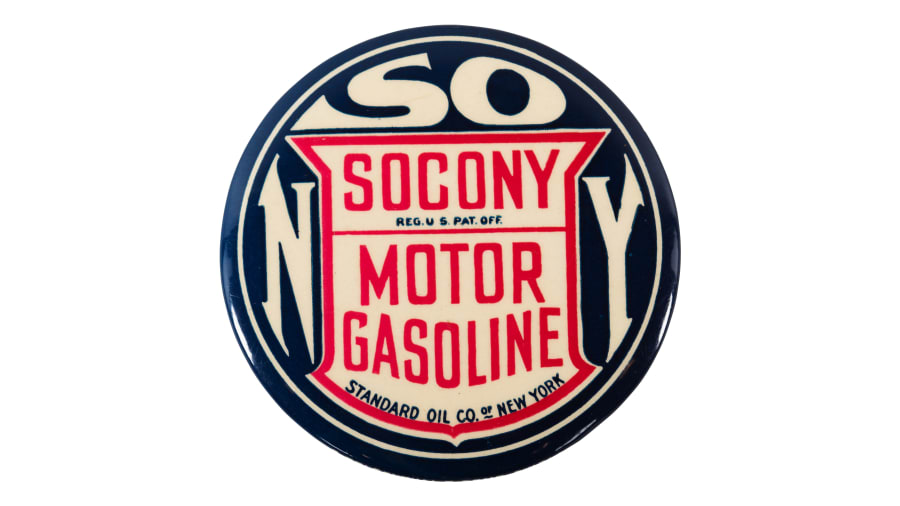 SOCONY Motor Gasoline Pocket Mirror at The Road Art Collection 2016 as ...
