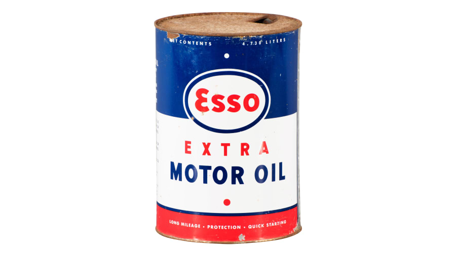 Esso Extra Motor Oil Five Quart Can at The Road Art Collection 2016 as ...