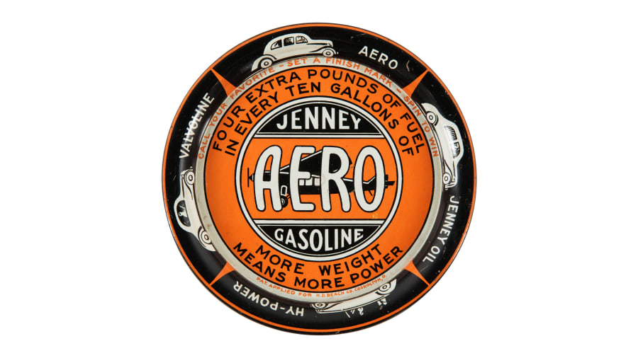 Jenney Aero Gasoline Ashtray 4.25 Inches for Sale at Auction - Mecum ...