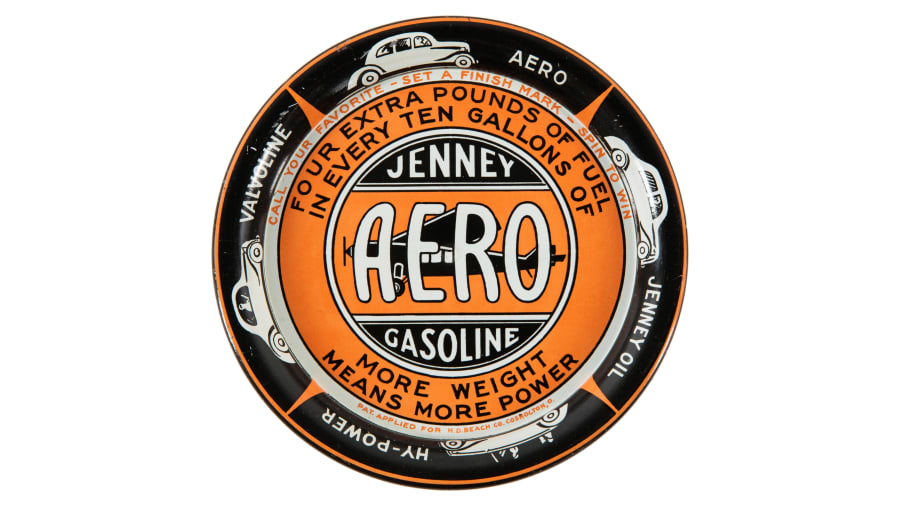 Jenney Aero Gasoline Ashtray 4.25 Inches at The Road Art Collection ...