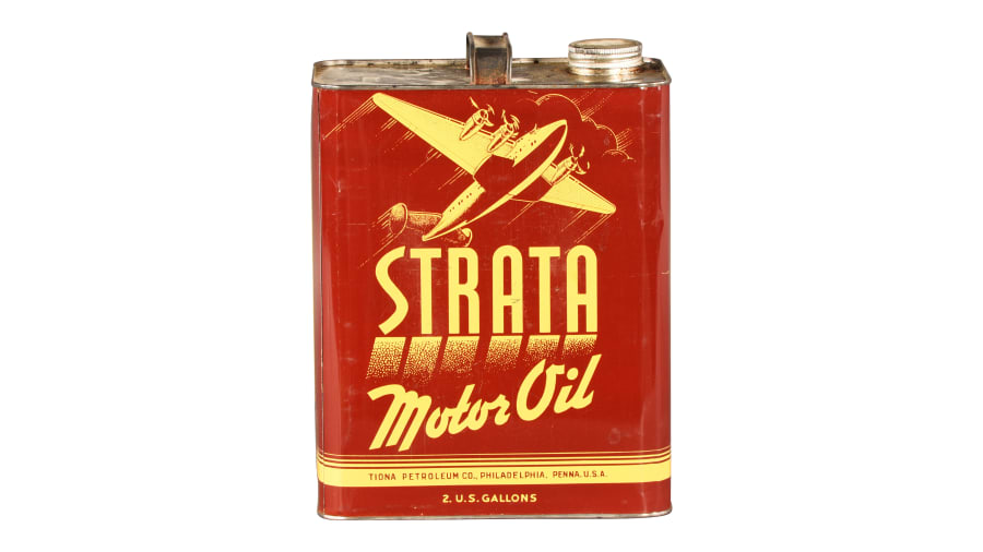 Strata Motor Oil Two Gallon Oil Can at The Road Art Collection 2016 as ...