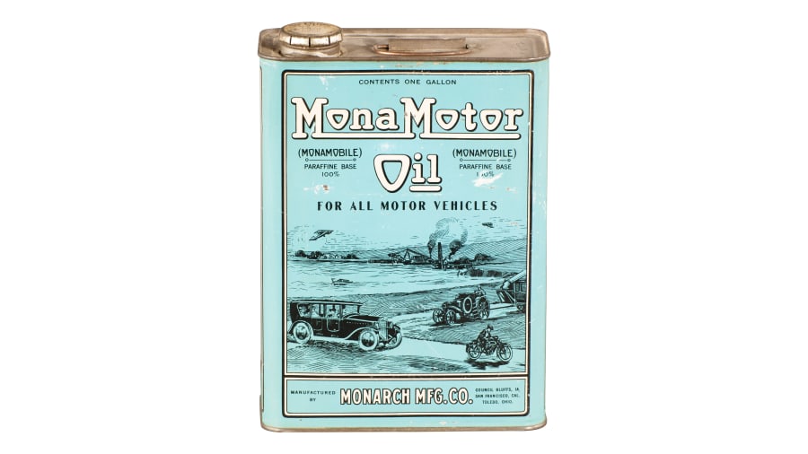 Mona Motor Oil For All Motor Vehicles One Gallon Oil Can for sale at ...