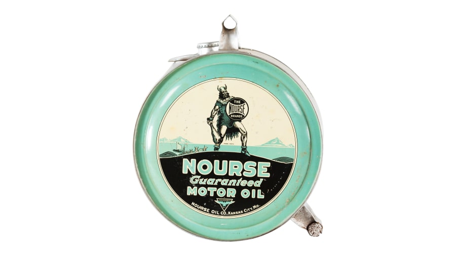 Nourse Guaranteed Motor Oil Five Gallon Oil Can for Sale at Auction ...