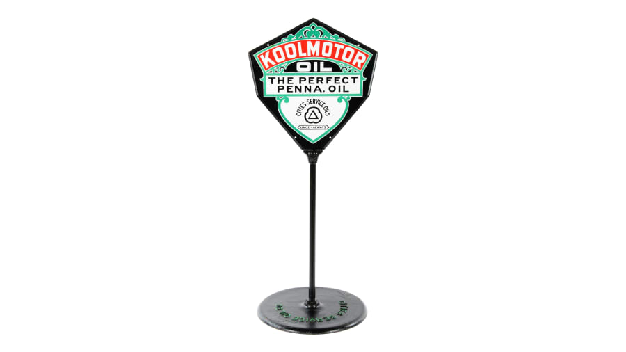 Cities Service Koolmotor Kite Curb Sign DSP 23.5x57x23.5 at The Road ...