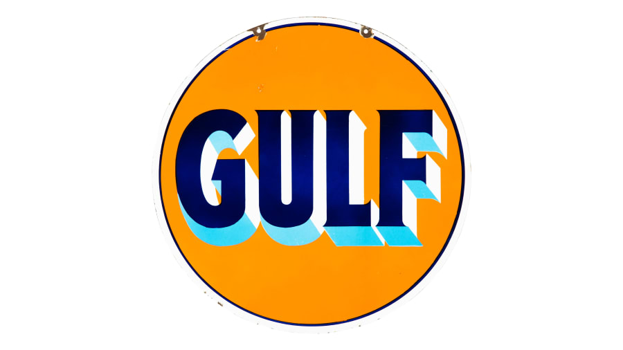 Gulf Sign DSP 30 Inches at The Road Art Collection 2016 as F370 - Mecum ...