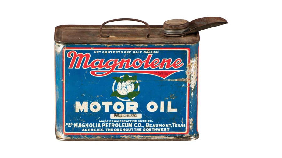 Magnolene Motor Oil Medium Oil Can at The Road Art Collection 2016 as ...