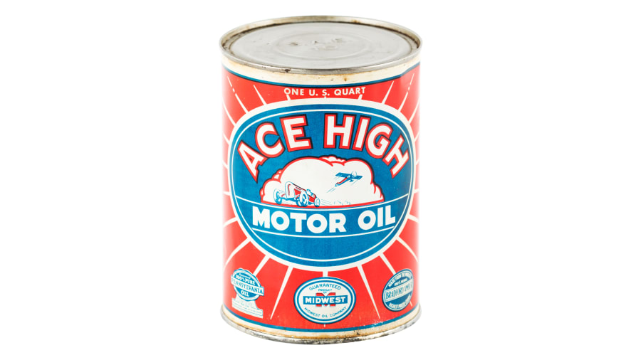 Ace High Motor Oil Oil Can for Sale at Auction - Mecum Auctions