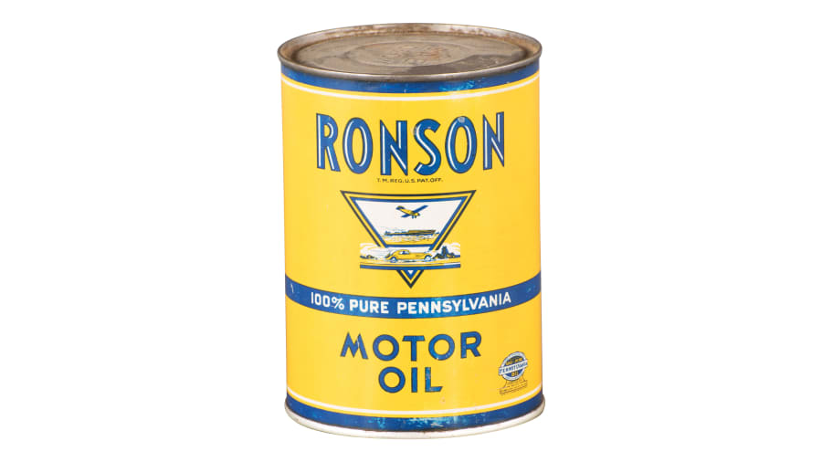 Ronson 100pct Pure Pennsylvania Motor Oil Can at The Road Art ...