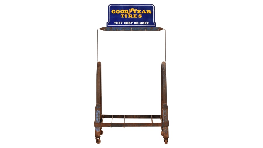 Goodyear Tires Tire Rack 29x54x20.5 for Sale at Auction - Mecum Auctions