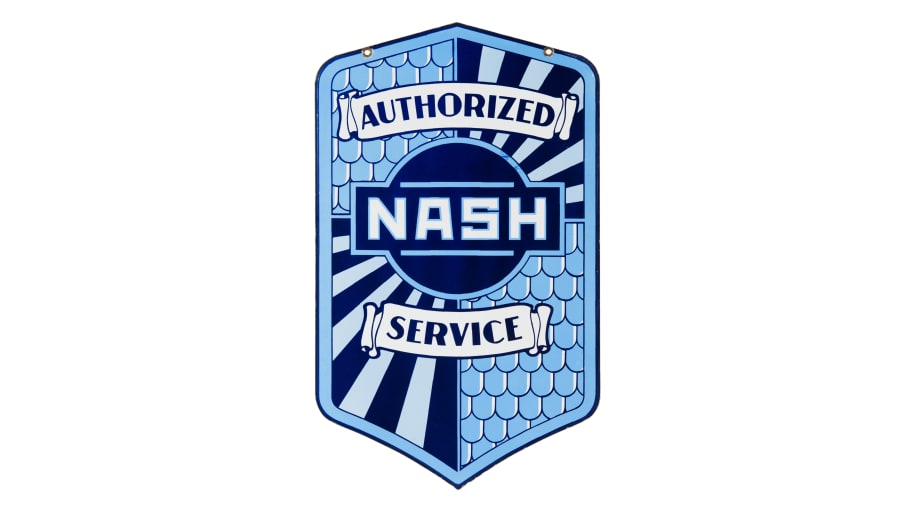 Authorized Nash Service Sign 22x36 at The Road Art Collection 2016 as ...