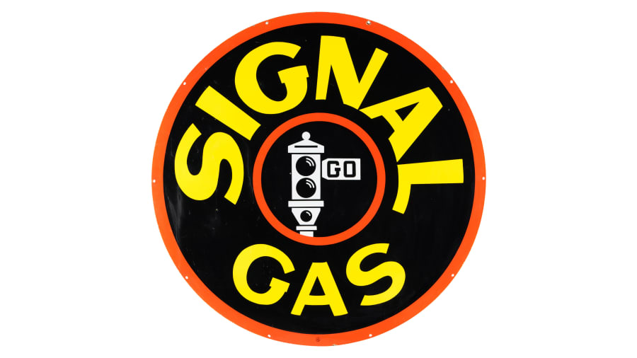 Signal Go Gas Sign DSP 72 Inches for Sale at Auction - Mecum Auctions