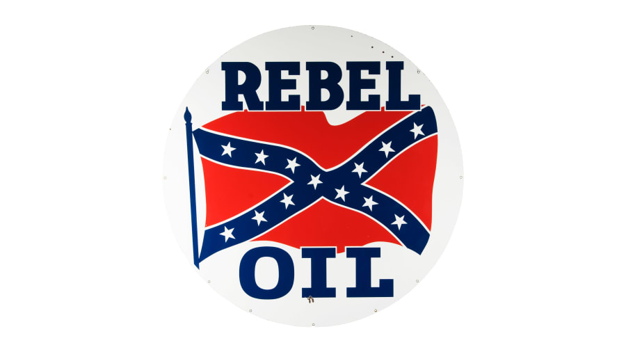 Rebel Oil Sign DSP 72 Inches for sale at The Road Art Collection 2016 ...