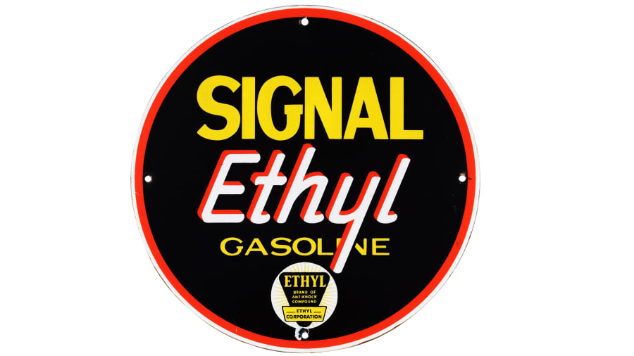 Signal Ethyl Gasoline Pp Sign SSP 12 Inches at The Road Art Collection ...