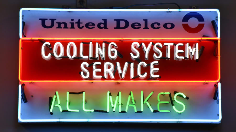 United Delco Cooling System Neon Sign SSPN 48x28x9 at Indy Road Art ...