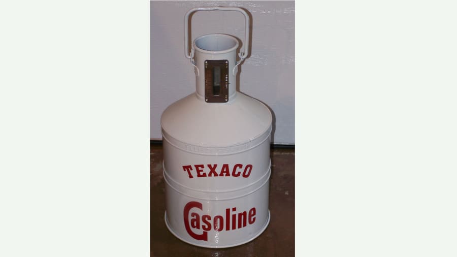 Texaco Gasoline 5 Gallon Test Gas Can at Indy Road Art 2017 as K156 ...