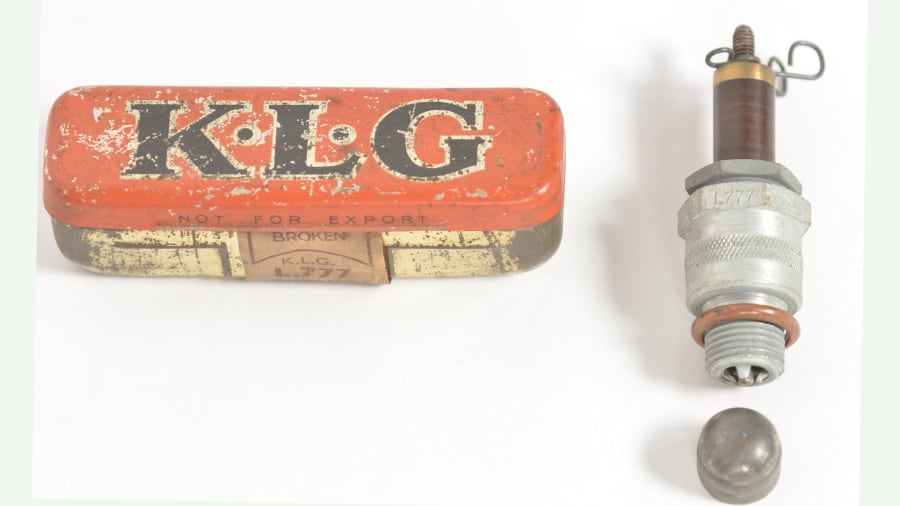 KLG Tin With Contents at Indy Road Art 2017 as K24 - Mecum Auctions