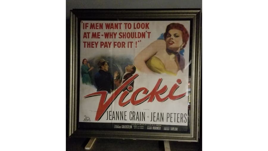 Vickie Movie Poster 90 In. X 90 In. at The Road Art Collection 2017 as ...