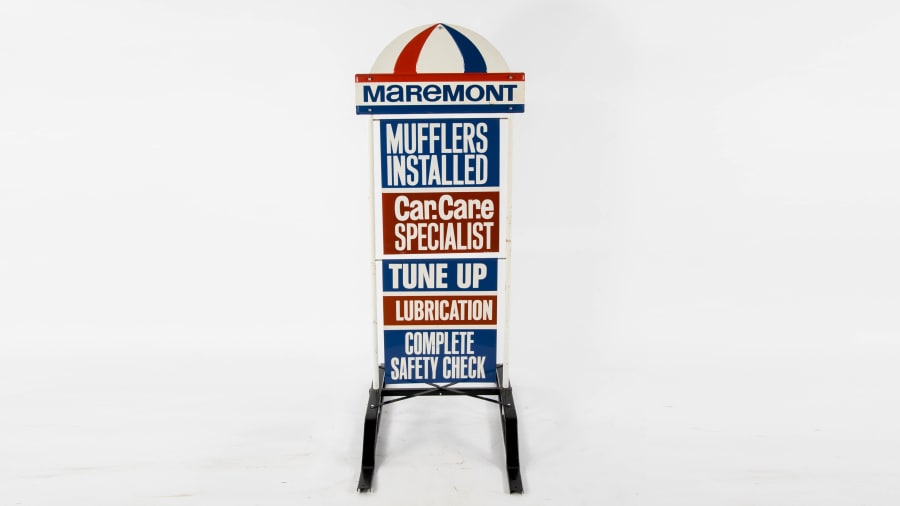 Maremont Mufflers DST Curb Sign 67 In. X 27 In. at The Road Art ...