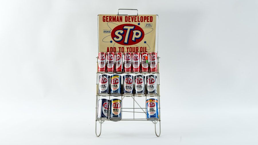 Stp Oil Display With Cans for sale at The Road Art Collection 2017 as ...