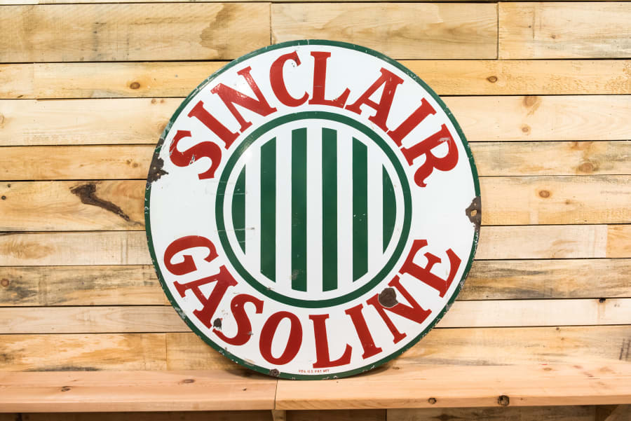 Sinclair Gasoline 48 In. X 48 In. for Sale at Auction - Mecum Auctions