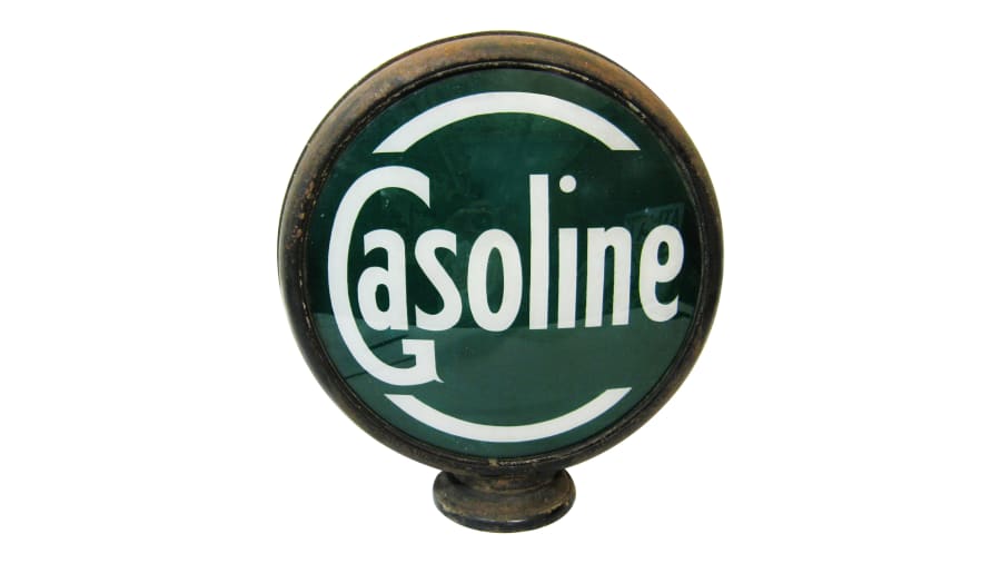 Gasoline Globe 15 In. at The Road Art Collection 2017 as F100 - Mecum ...