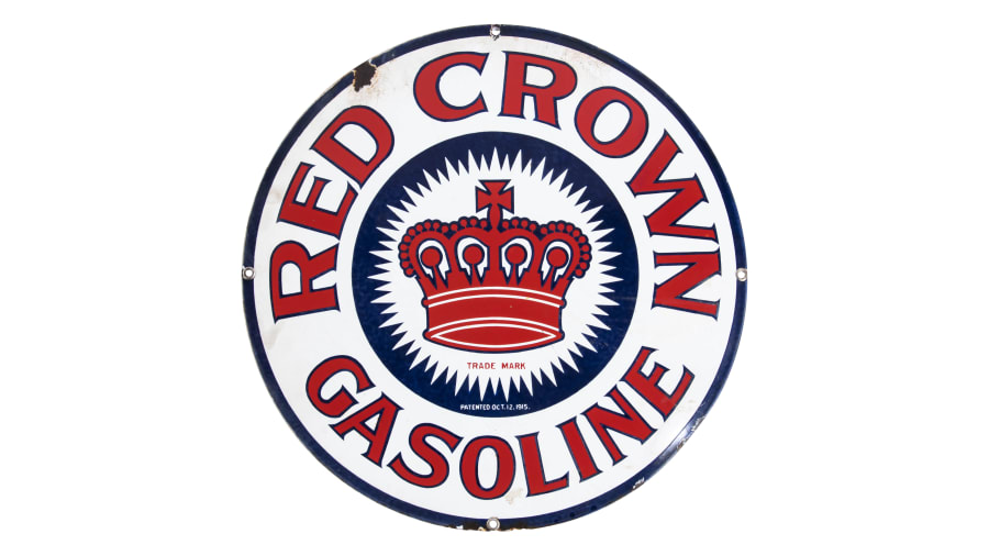 Red Crown DSP 24 In. X 24 In. at The Road Art Collection 2017 as F124 ...