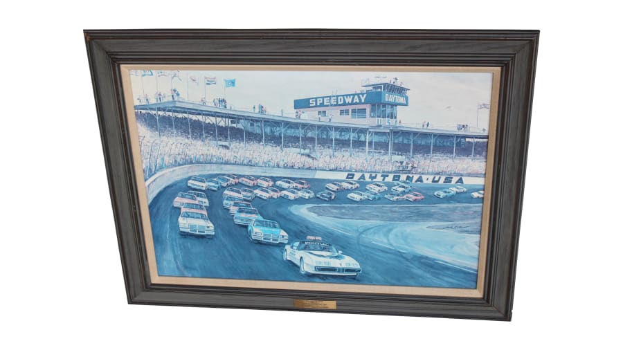 Daytona Speedway Framed Print at The Road Art Collection 2017 as F257 ...