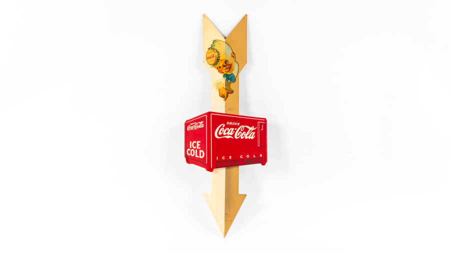 Coke Sprite Boy Cooler/ Arrow 12 In. X 31 In. for Sale at Auction ...