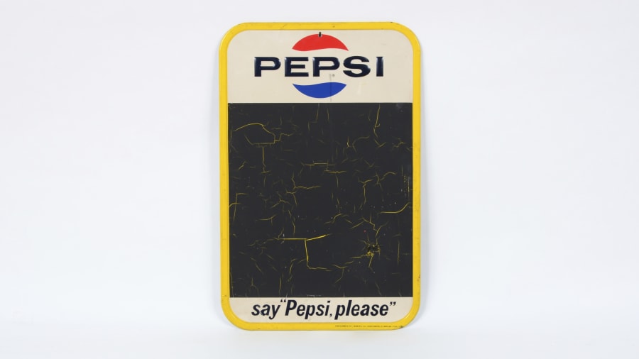Pepsi Chalkboard at The Road Art Collection 2017 as S100 - Mecum Auctions
